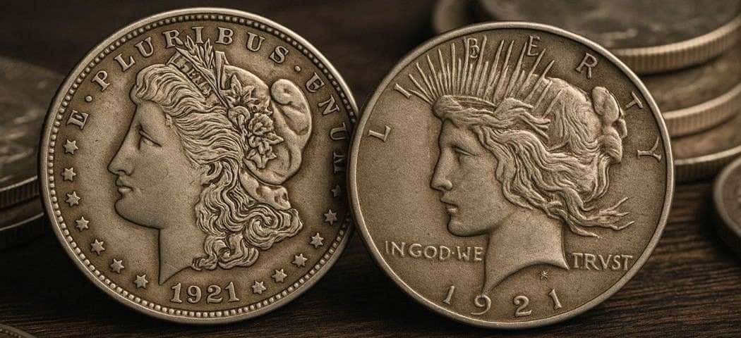 1921 Silver Dollar Value Guide: Morgan vs. Peace Coins