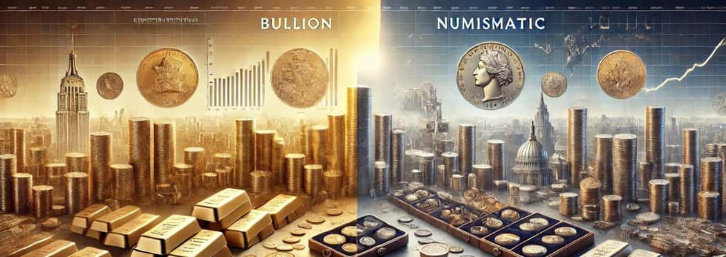 Understanding the Difference Between Bullion and Numismatic