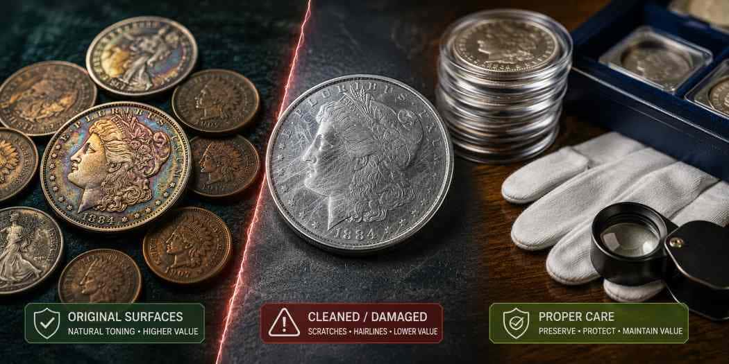 Cleaning Coins Guide: Protect Collector Value and Rarity