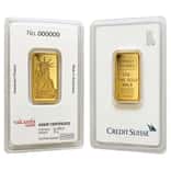 Buy Credit Suisse Gold Bars | Bullion Exchanges