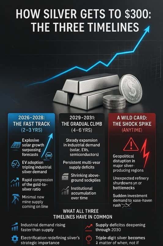 Could Silver Surge to $300 in the Electrification Era?