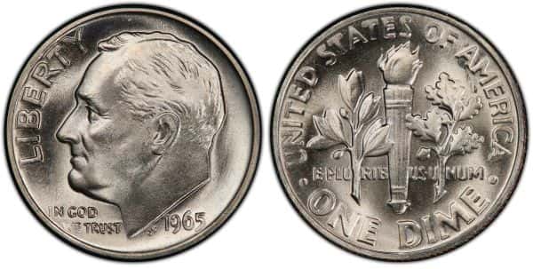 1965 U.S. Dime Value, History & Rare Silver Error Guide