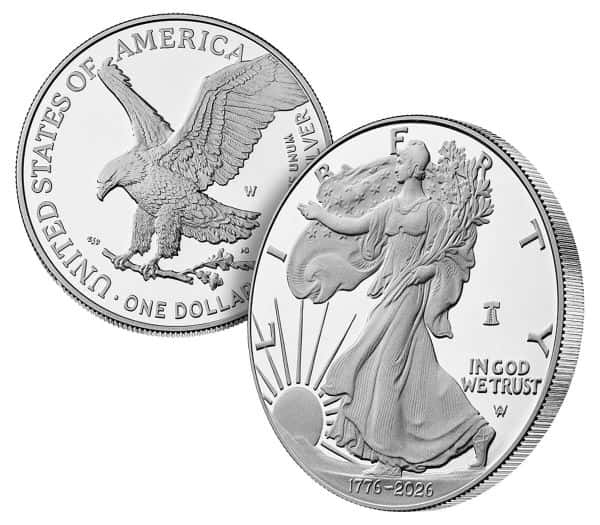 First Look at the 2026 Silver Eagle Anniversary Release