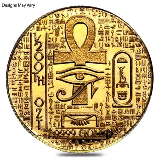 1/200 oz Generic Gold Round .999+ Fine (Secondary Market)