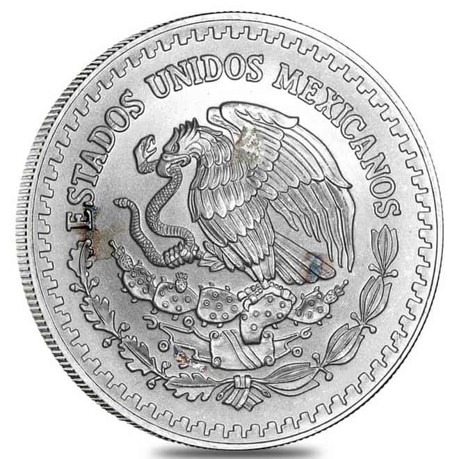 1994 1 oz Mexican Silver Libertad Coin .999 Fine Scruffy