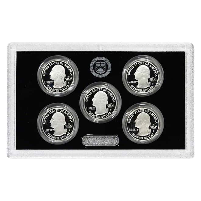 2011-S US Mint Proof Silver Set (w/Box & COA)