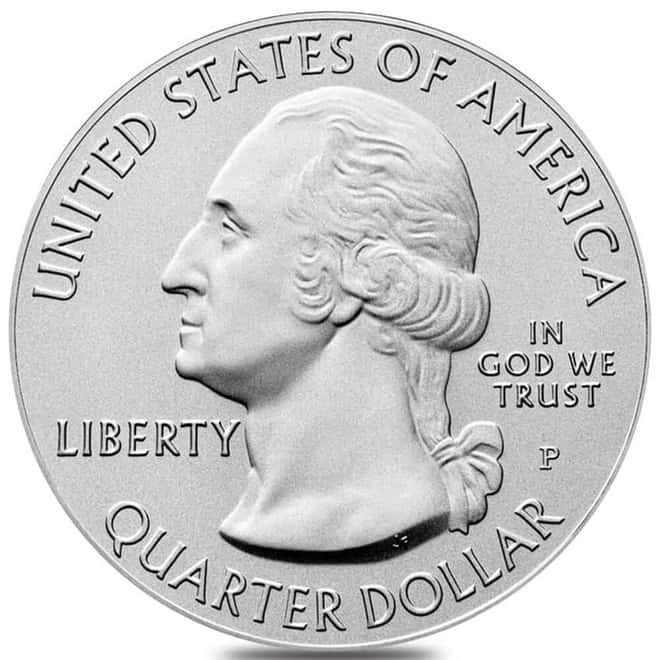 2020 5 oz Silver ATB Connecticut Weir Farm Site Park Coin