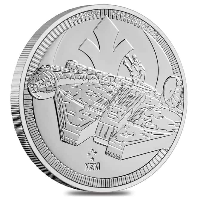 2021 1 oz Silver Star Wars Millennium Falcon | Bullion Exchanges