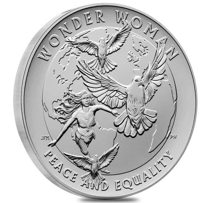 2025 US Mint 2.5 oz DC Comics Wonder Woman Silver Medal