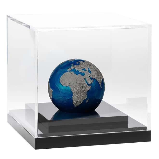 2021 3 oz Silver Blue Marble Earth Coin | Bullion Exchanges