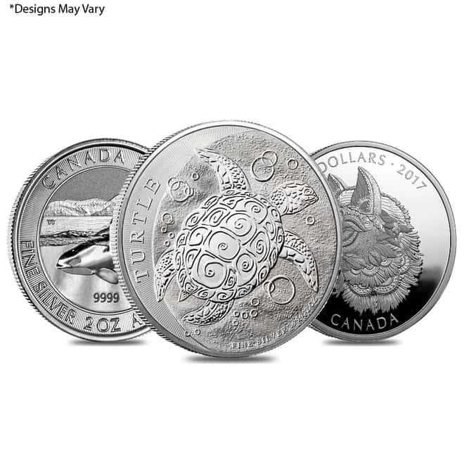 2 oz Silver Coin Random Mint .999+ BU/Proof | Bullion Exchanges