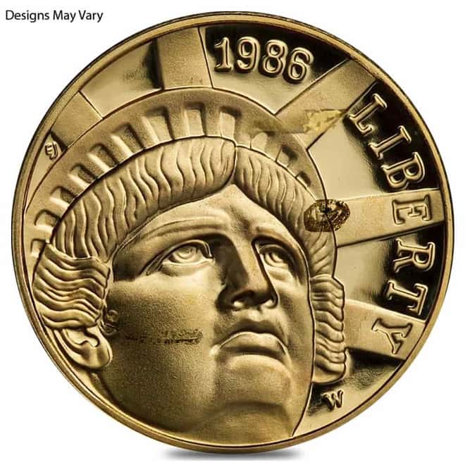 US Mint Gold $5 Commemorative Coins Scruffy (Random Year)