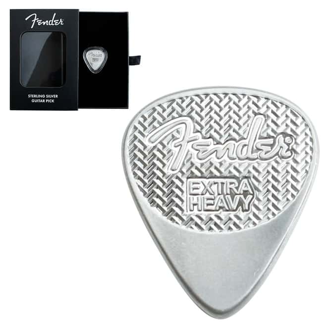2021 5 gram PAMP Sterling Silver Fender Pick | Bullion Exchanges