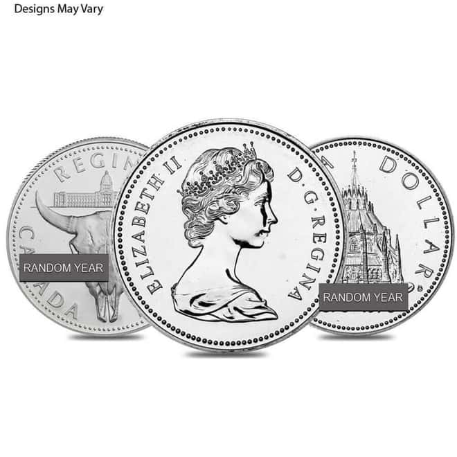 Canada 0.375 oz Silver Dollar Coin .500 Fine BU (RY/ Design)