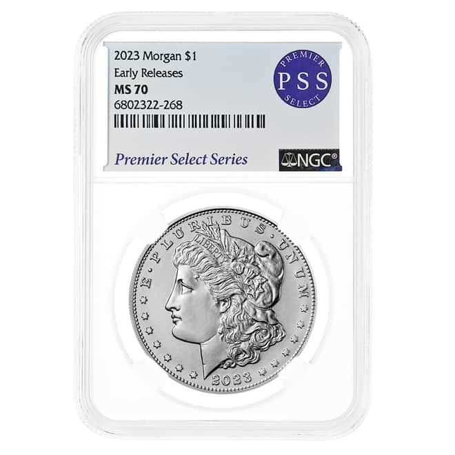 2023 Morgan Silver Dollar NGC MS 70 ER (Premier Select Series)