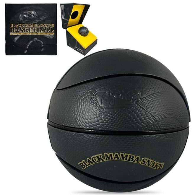 2024 1 oz Silver Black Mamba Snake Basketball Spherical Coin