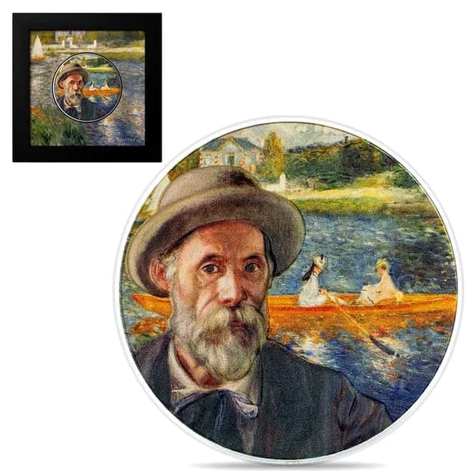 2024 Cook Islands 2 oz Silver Masters of Art Auguste Renoir Coin