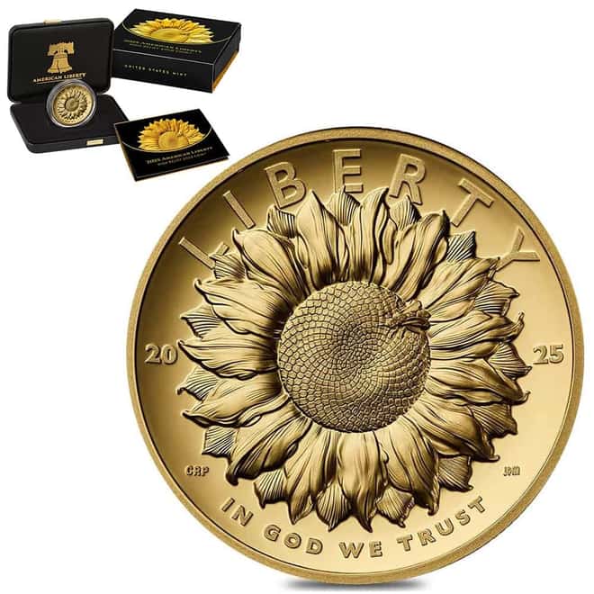 2025-W 1 oz American Liberty High Relief Gold Coin