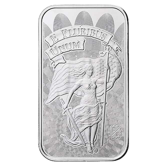 1 oz Unity Silver Bar .999 Fine (Produced in the United States)