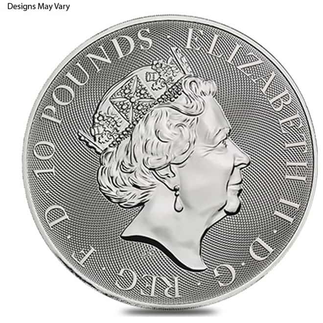 10 oz Silver Coin Random Mint .999+ Fine BU/Proof