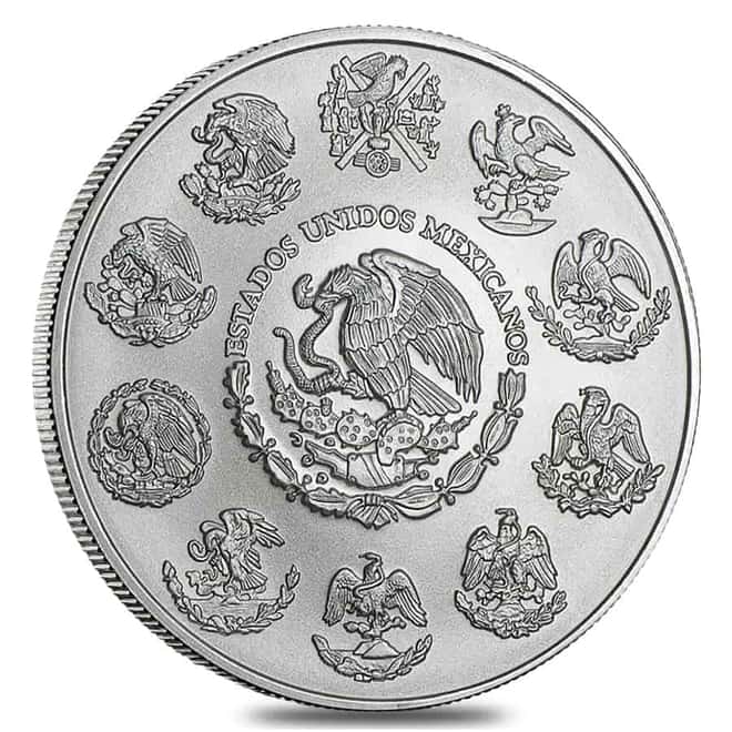 2014 5 oz Mexican Silver Libertad Coin BU .999 Fine