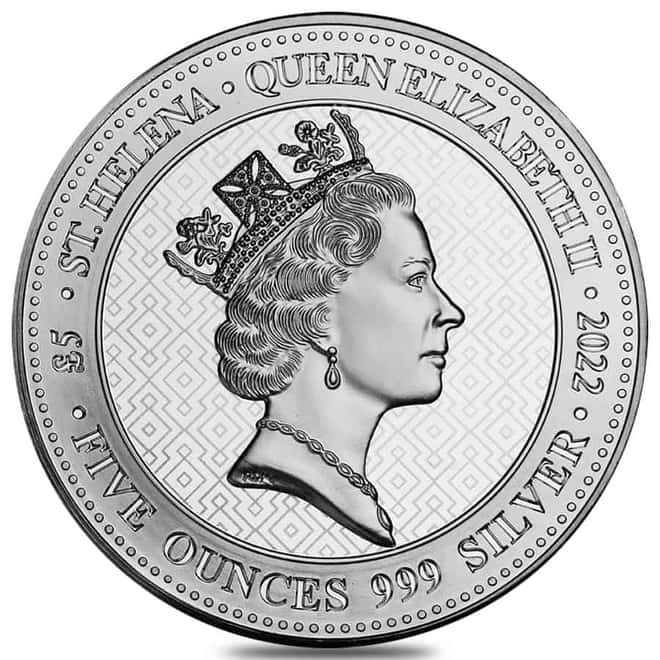 2022 5 oz Silver Queen's Virtues Truth Coin | Bullion Exchanges