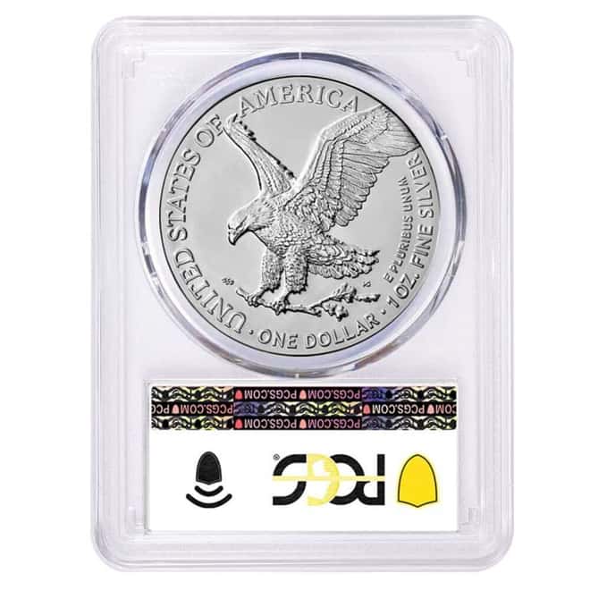 2025 P Eagle Privy 1 oz Silver Eagle PCGS MS 70 FS Philadelphia