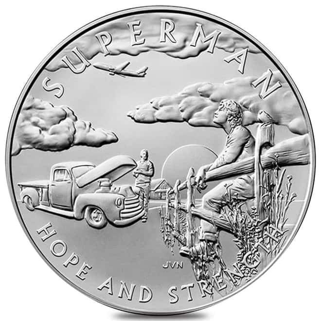 2025 1 oz DC Comics Superman Silver Medal PCGS MS 69 FS