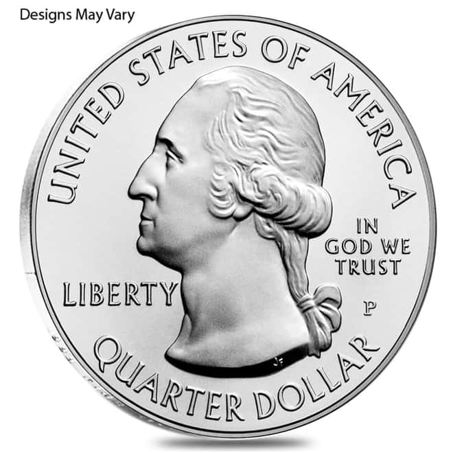 5 oz Silver America the Beautiful ATB Uncirculated Coin (Random)