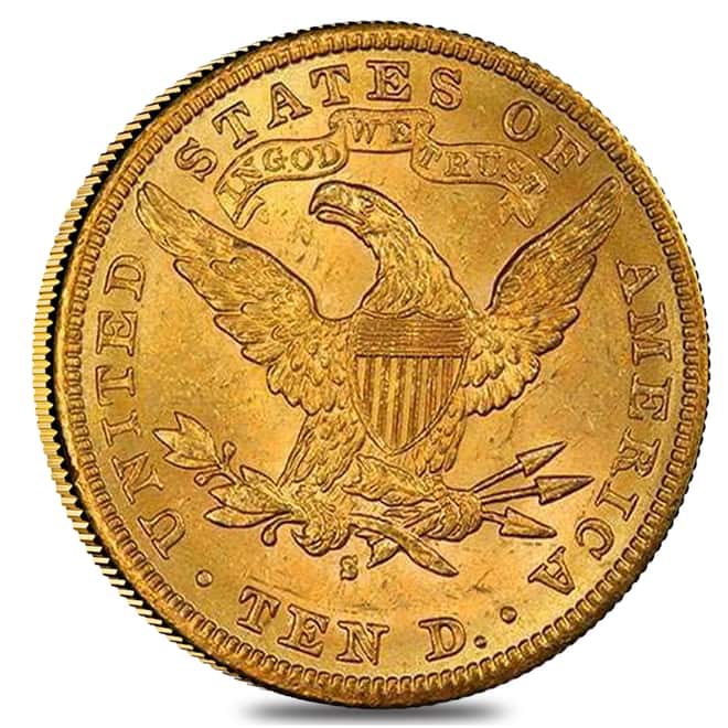 1901 S $10 Gold Liberty Head Eagle NGC MS 64 | Bullion Exchanges