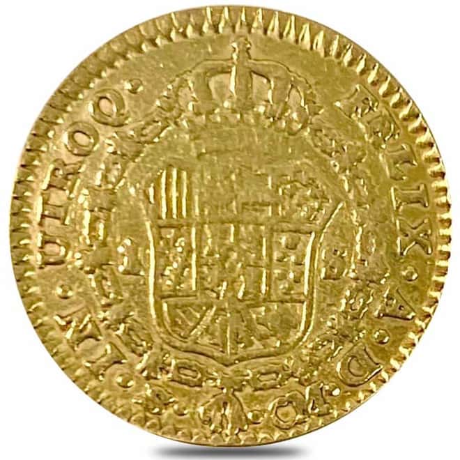 Spain 1 Escudo Gold Coin Cleaned Random Year | Bullion Exchanges
