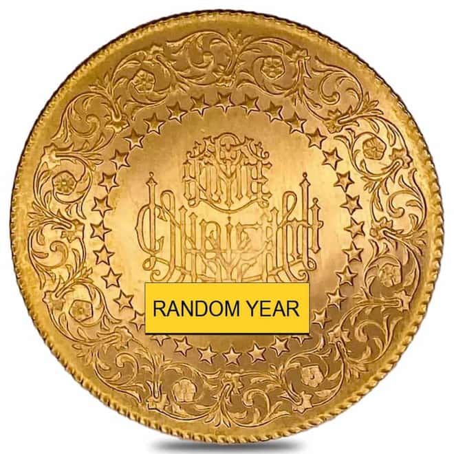 Turkey Gold 100 Kurush Ataturk AU/BU 1942-2010|Bullion Exchanges