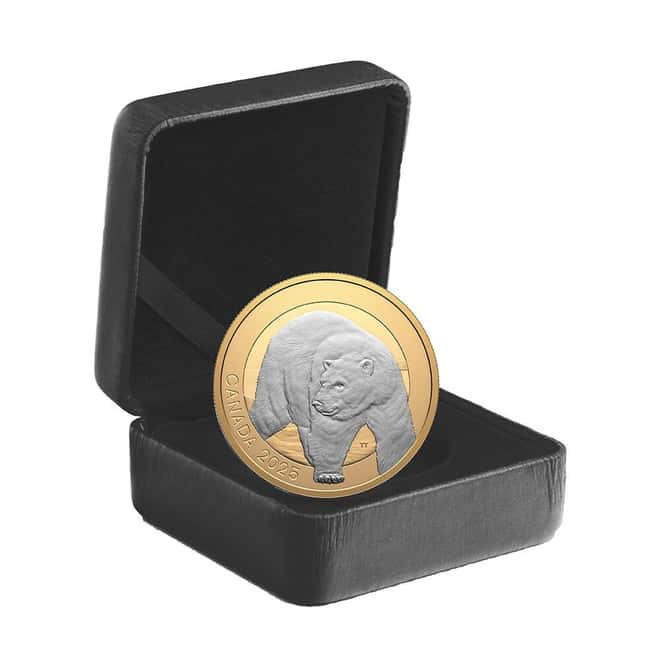 2025 Canada 1 oz Animal Portraits Polar Bear Silver Coin