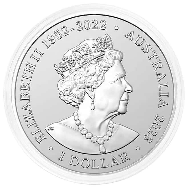 Roll of 10 - 2023 1 oz Silver Sydney Opera House Coin BU