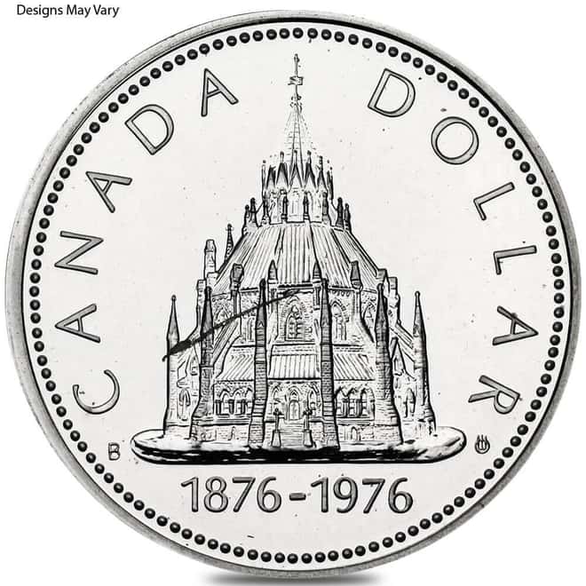 Canada 0.375 oz Silver Dollar Coin .500 Fine BU (RY/ Design)