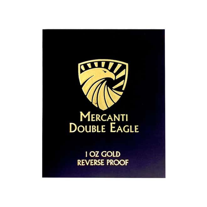 2022 1 oz Gold Mercanti High Relief Double Eagle NGC RP 70 FD