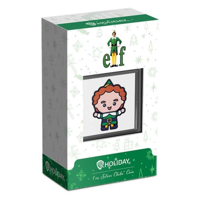 2022 Niue 1 oz Buddy The Elf Silver Chibi Coin Collectible