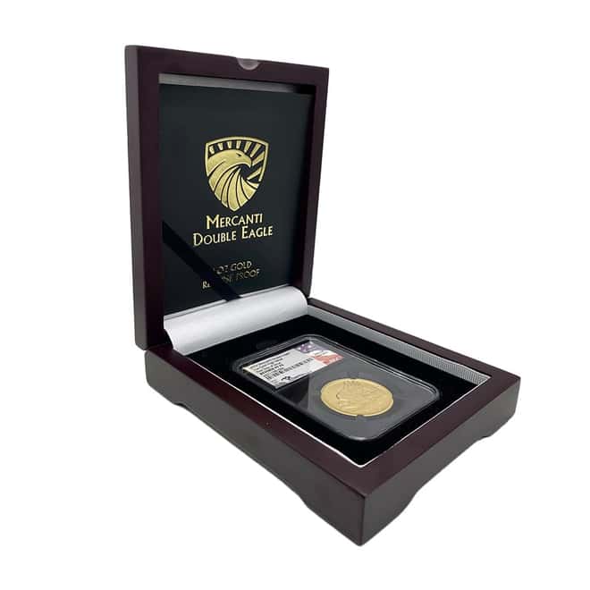 2022 1 oz Gold Mercanti High Relief Double Eagle NGC RP 70 FD