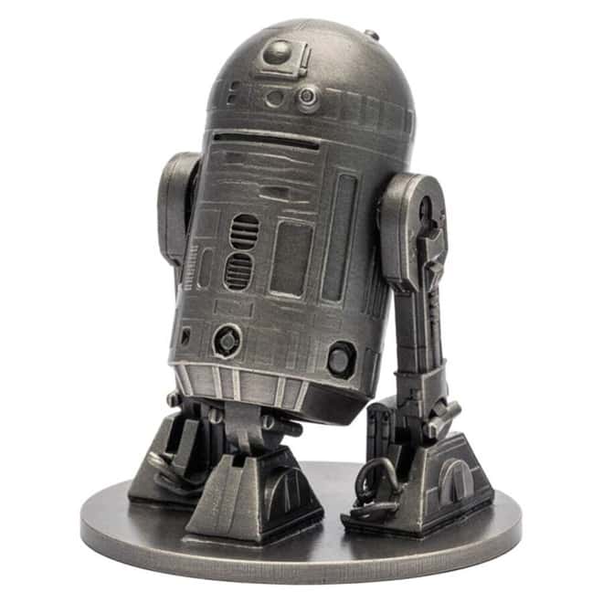 136 Gram New Zealand Mint Star Wars R2-D2™ Silver Miniature