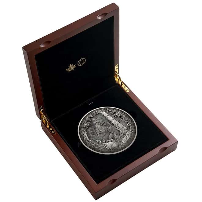 2025 Canada 738.92 g Predator or Prey in Shadow Box Silver Coin