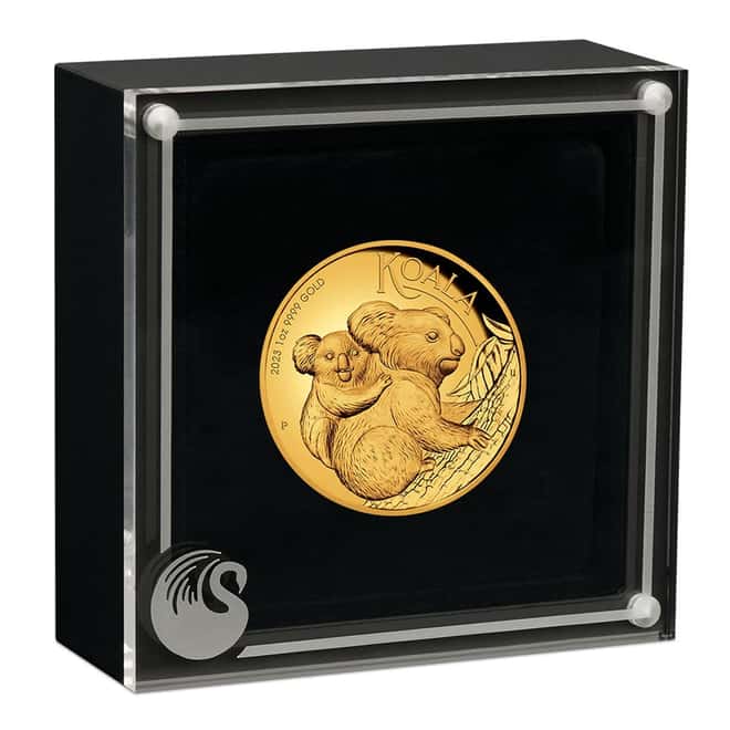 2023 1 oz Proof Gold Australian Koala High Relief Coin