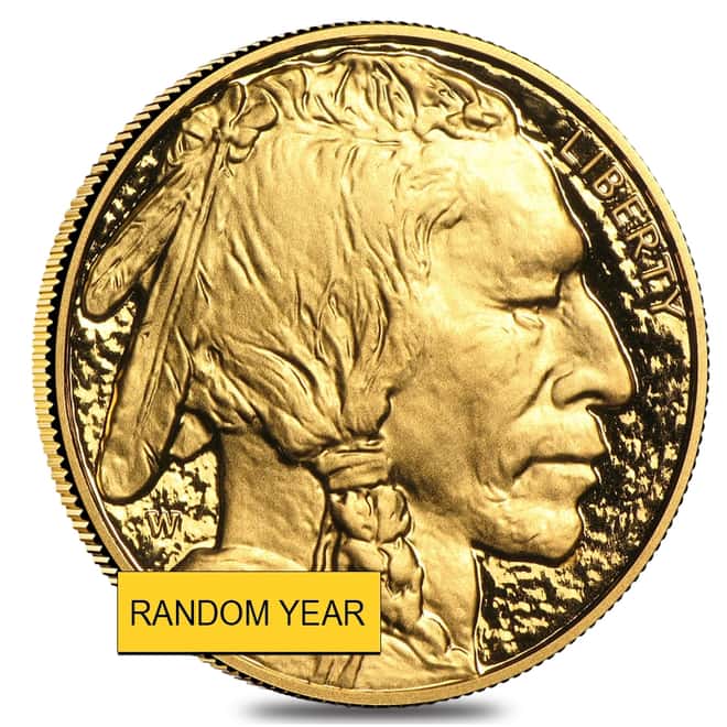 1 oz Proof Gold American Buffalo in Cap (Random Year)