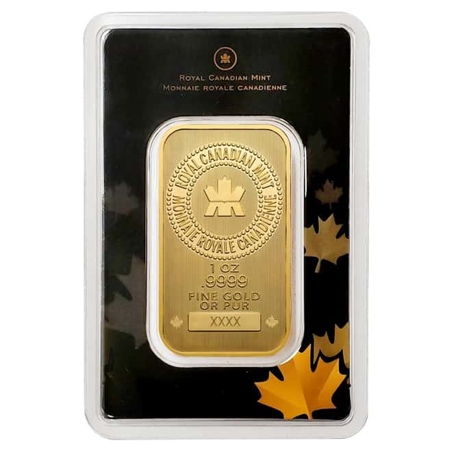 1 oz Gold Wafer Bar RCM In Assay Random Year | Bullion Exchanges