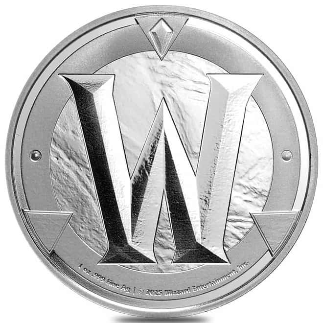 1 oz PAMP Suisse World of Warcraft Silver Token (in TEP)