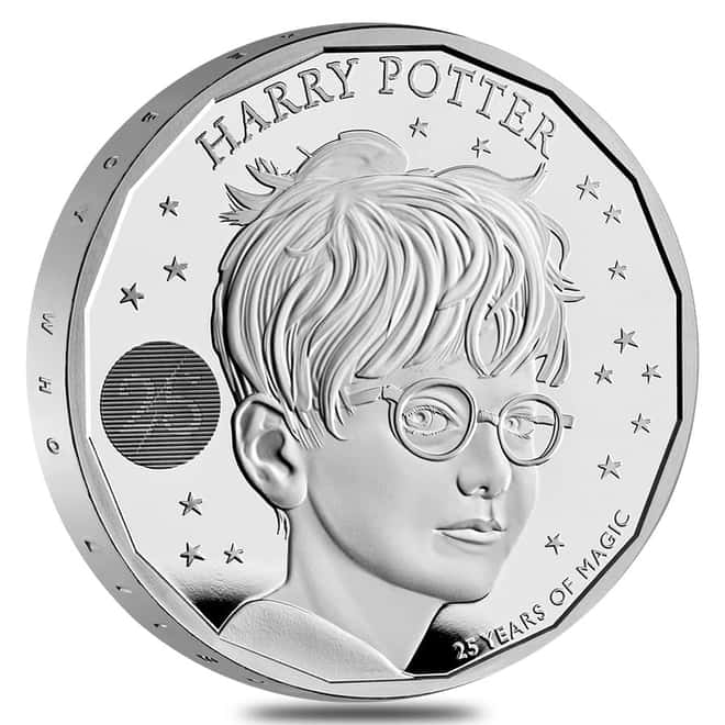 2022 1 oz Harry Potter Proof Silver Coin | Bullion Exchanges