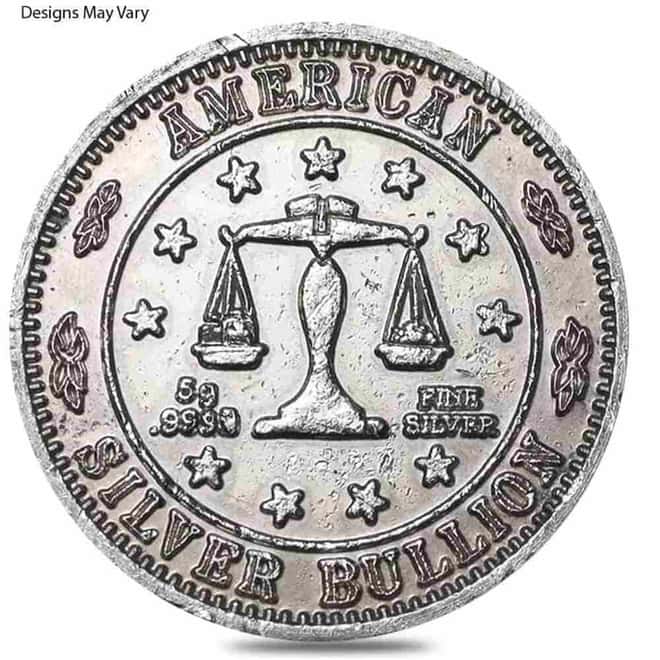 5 Gram Generic Silver Round .999 Fine (Varies Mint)