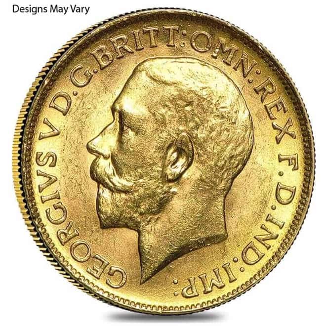 British Gold Sovereign King Coin Avg Circ (1902-1936)