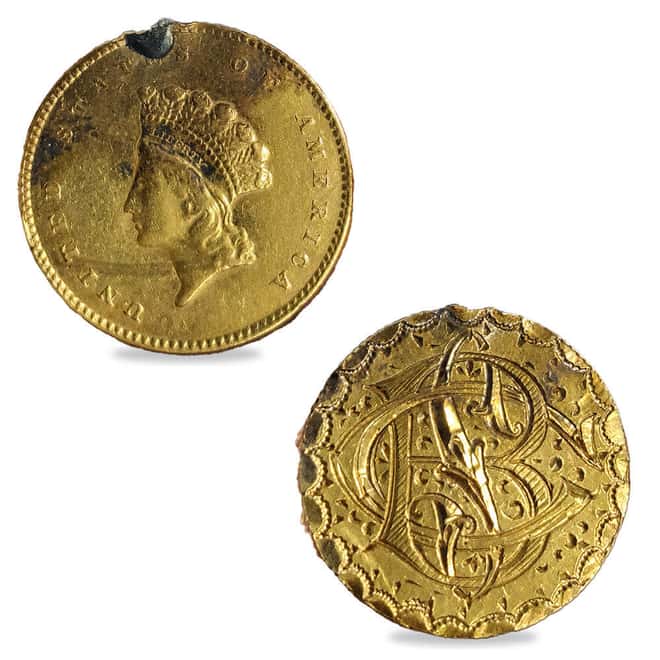 Gold Love Token $1 Liberty Head Type 2 Ex-Jewelry (Random)