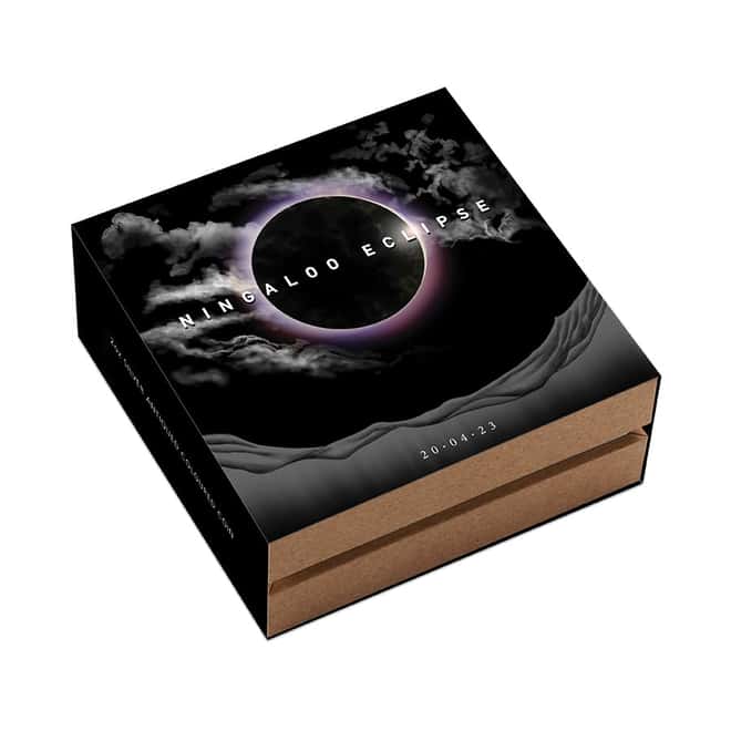 2023 2 oz Ningaloo Eclipse Colorized Silver Coin Perth Mint