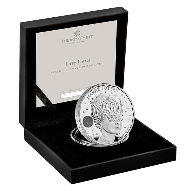 2022 1 oz Harry Potter Proof Silver Coin | Bullion Exchanges